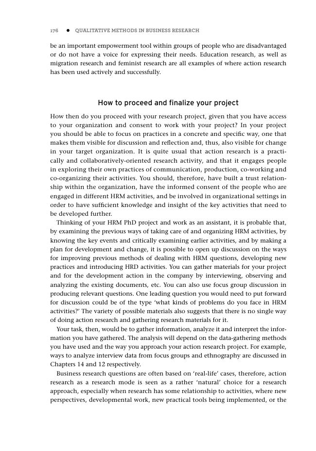 Qualitative Methods in Business Research : A Practical Guide to Social ...